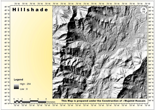 GIS & Remote Sensing Guide: How To Make A Hill shade Elevation Map On GIS?