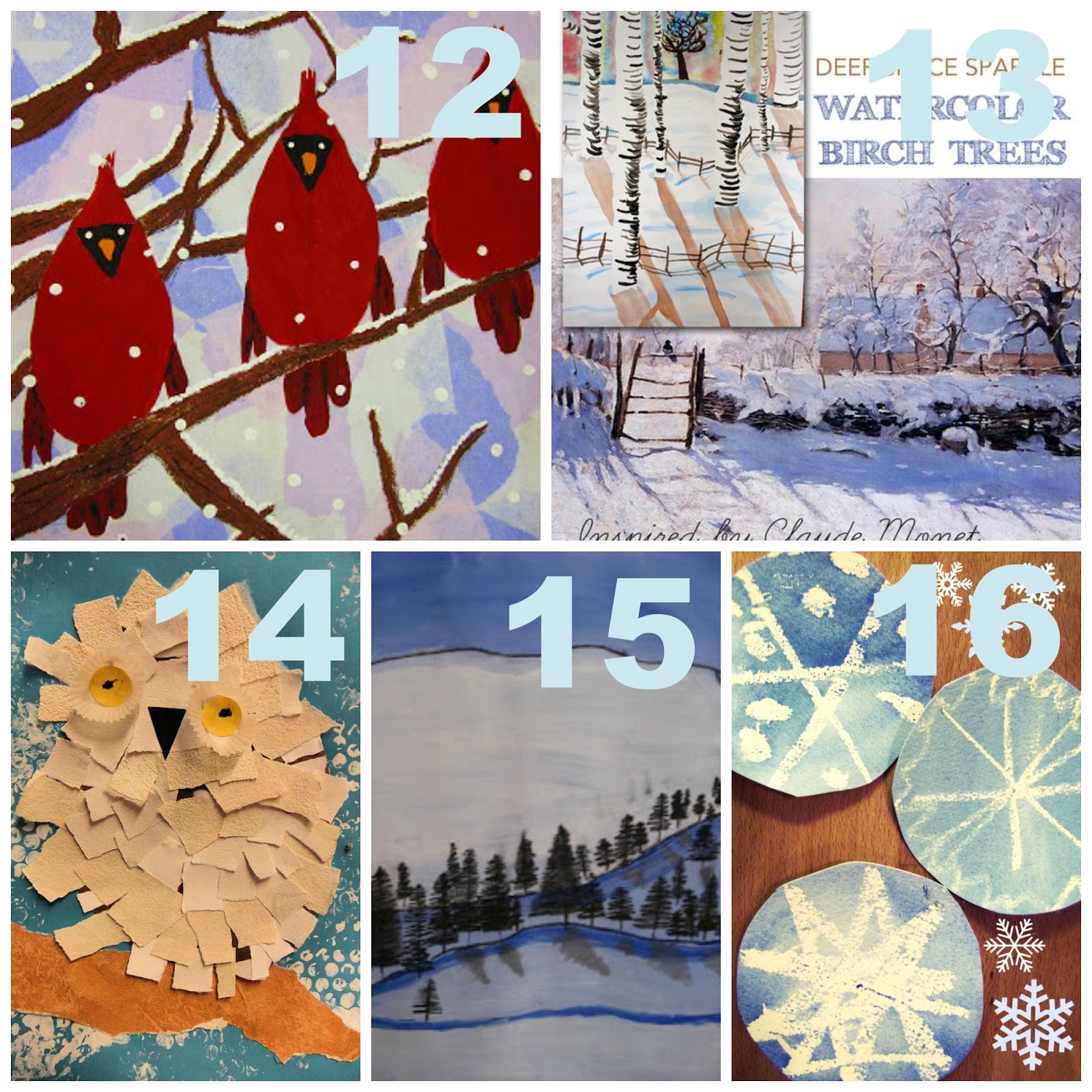 The Unlikely Homeschool 20 Winter Art Projects For Kids the-unlikely-homeschool-20-winter-art-projects-for-kids