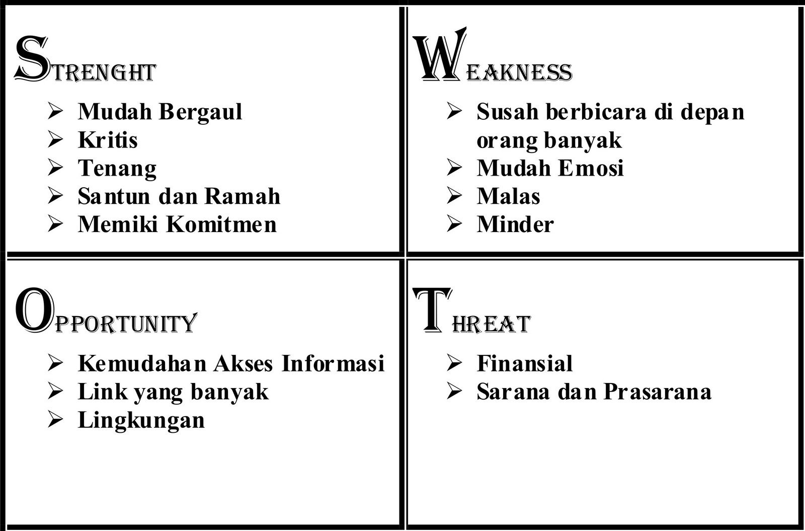 Contoh Tabel Analisis Swot 10 Contoh Analisis Swot Lengkap Pengertian Porn Sex Picture