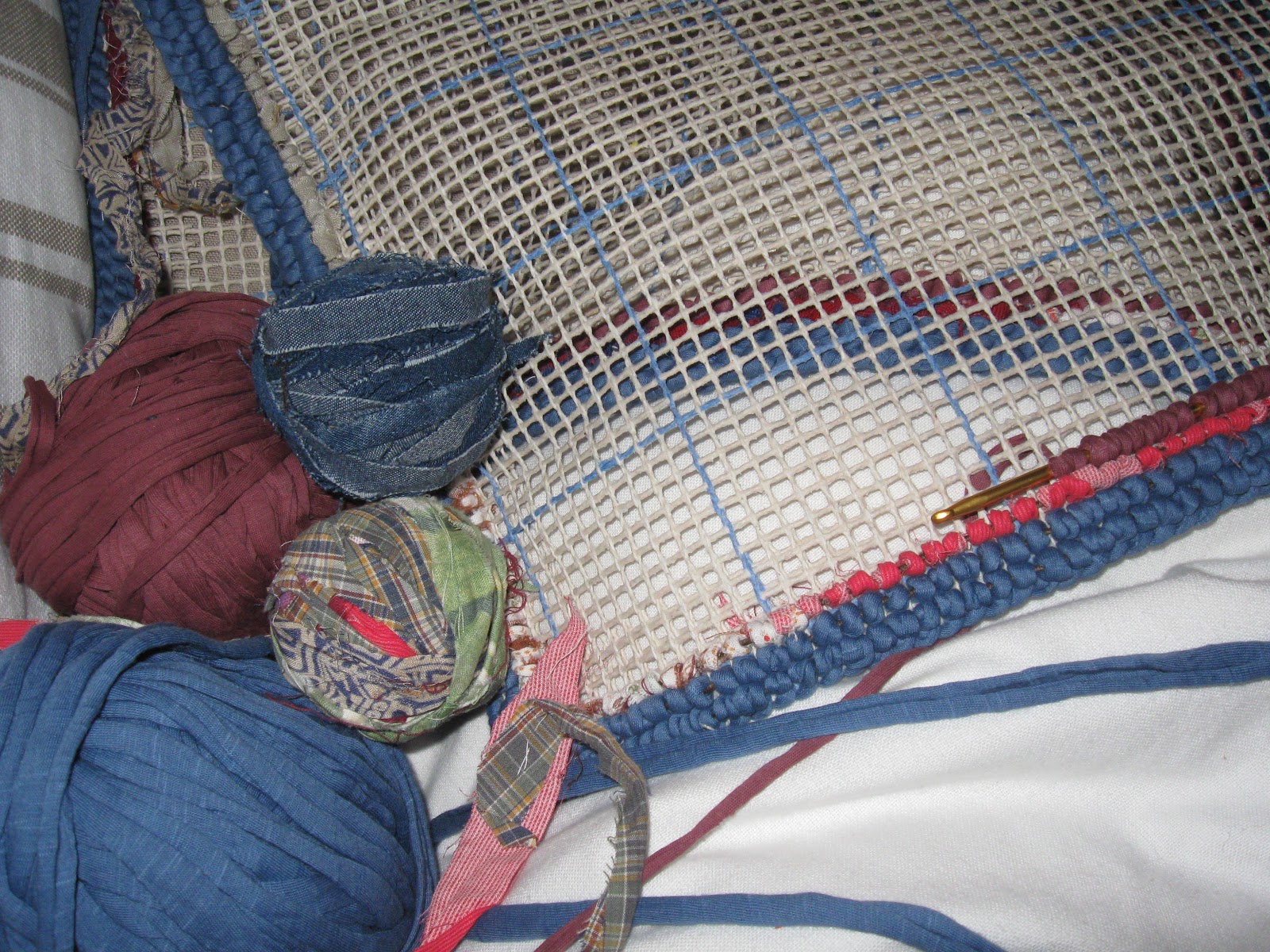 Hannas Bokhandel: Locker hooking