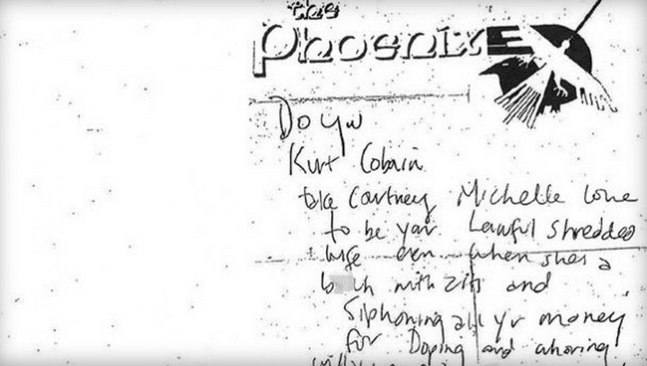 Crazy Days and Nights: The Kurt Cobain "Love Letter"