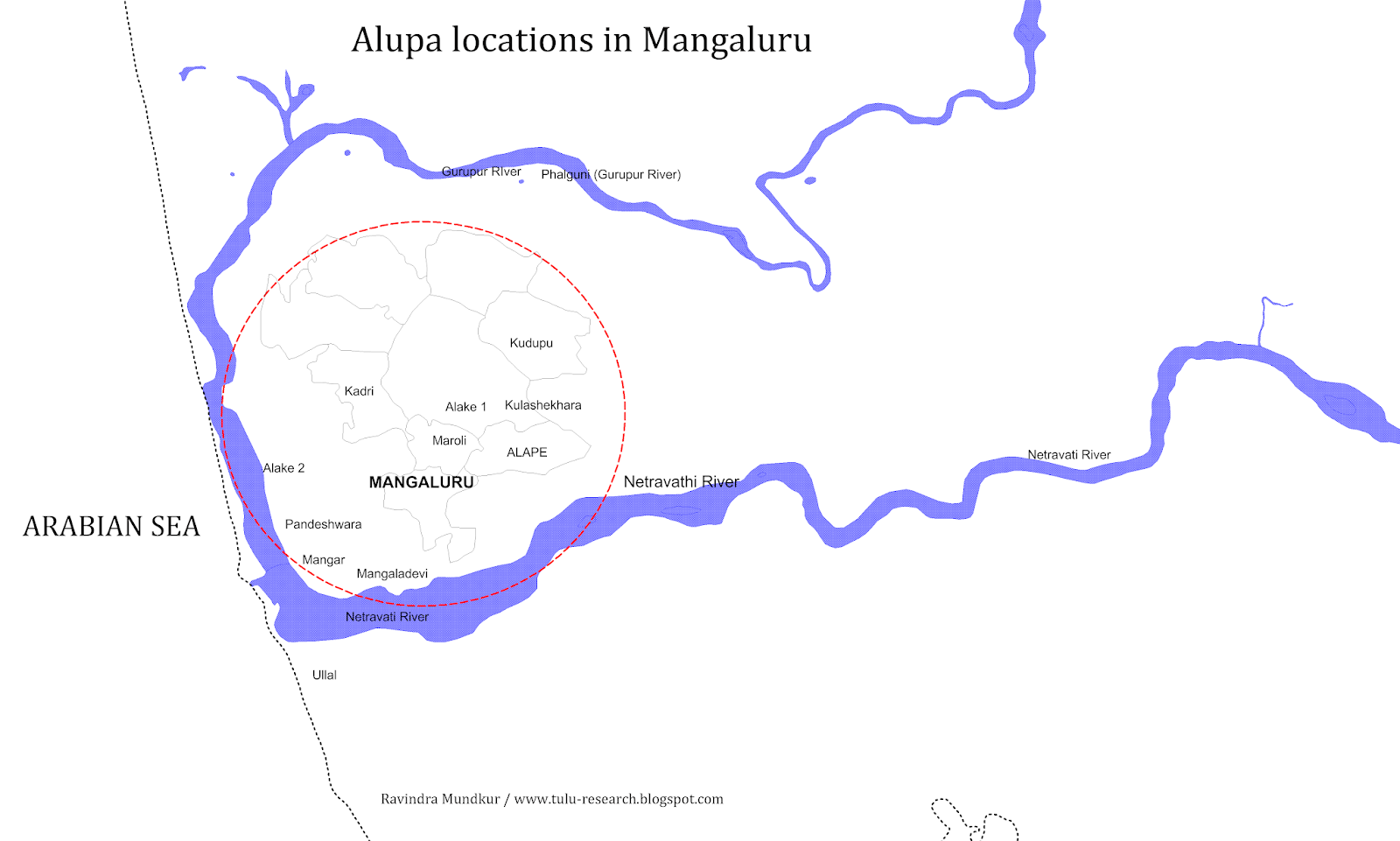 TuLu Research & Studies: 427. Ancient capitals of Tulunadu