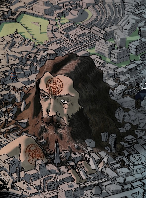 * ALAN MOORE WORLD *: Alan Moore by MagisterLudi