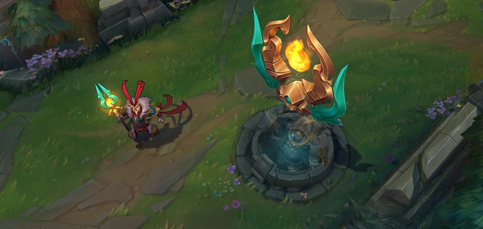 A view on Warring Kingdoms Azir design : r/leagueoflegends