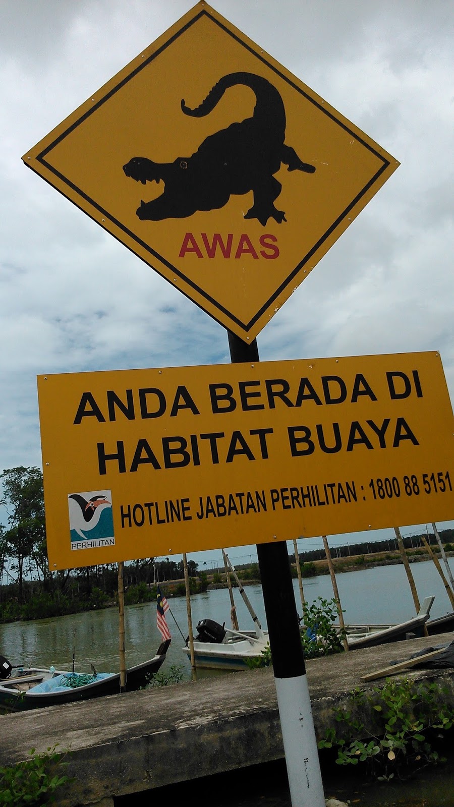 INSPIRASI MAWADDAH: Tak disangka...Habitat Buaya!