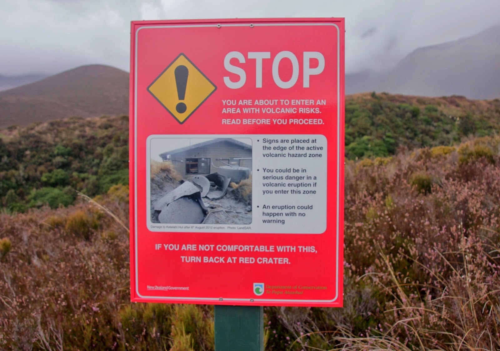 The Cynical Sailor & His Salty Sidekick: Going For A Walk: Tongariro ...