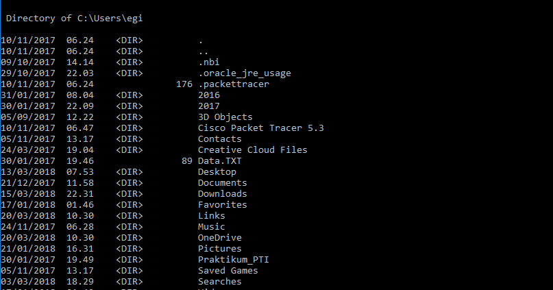 DOS (Internal Command)