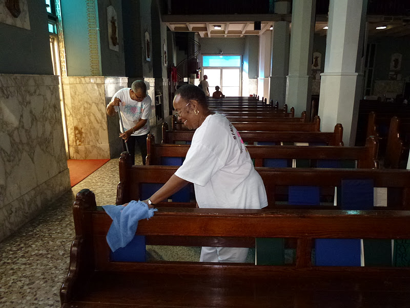 Catholic Islander News: Church Cleaning Crew