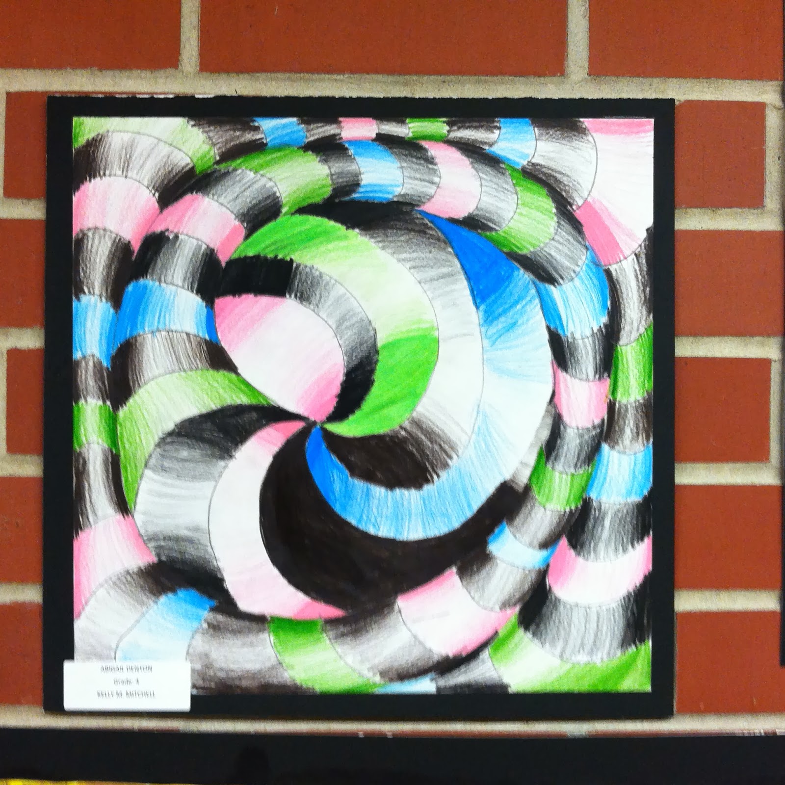 Mrs. Portis' Amazing Artists: Fourth Grade Op-Art