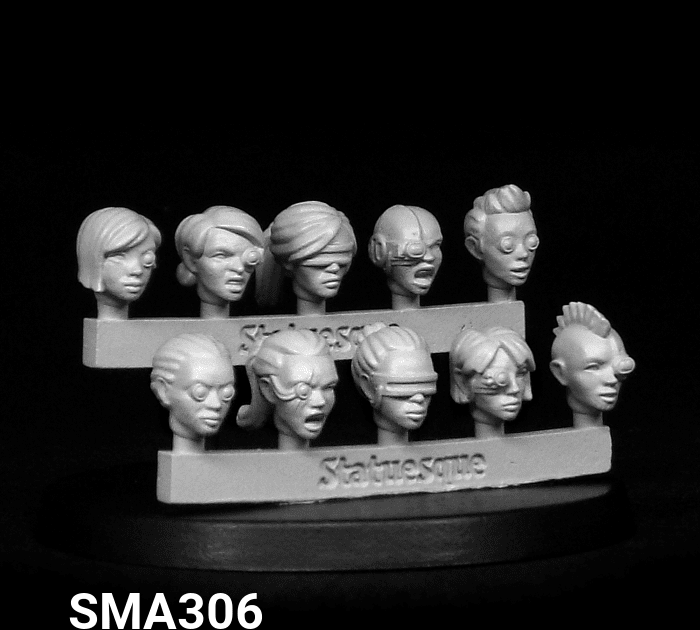 Wargame News and Terrain: Statuesque Miniatures: Heroic Scale Female ...