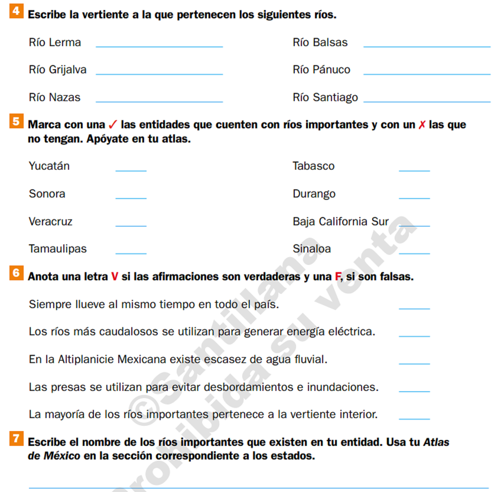 Cuarto Grado 2020 2021: Geografía.- ¿A dónde van los ríos?
