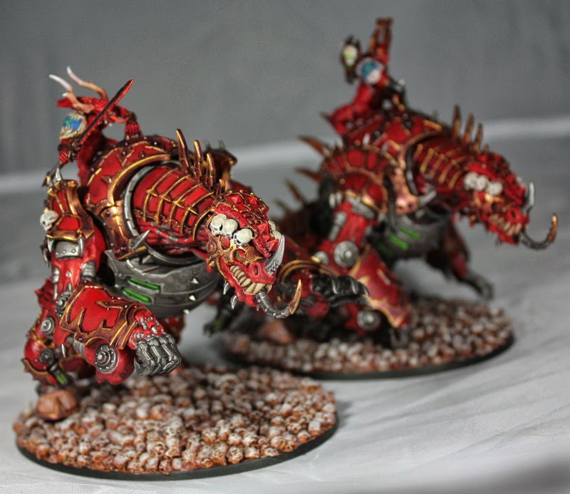 Blog d'Ondskapt: Ferrocerberus de Khorne, suite.