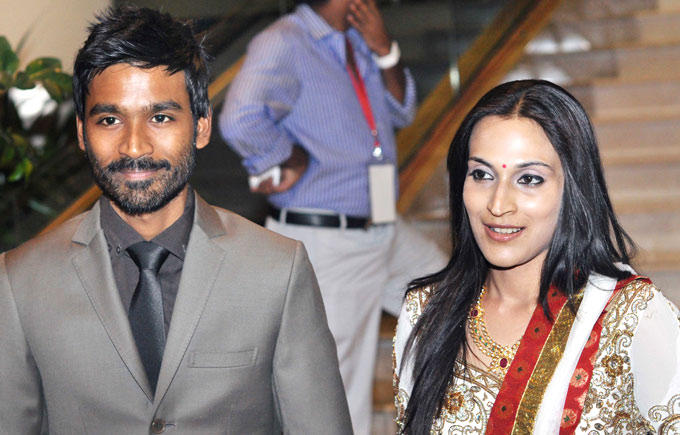 Actor Dhanush Family Photos