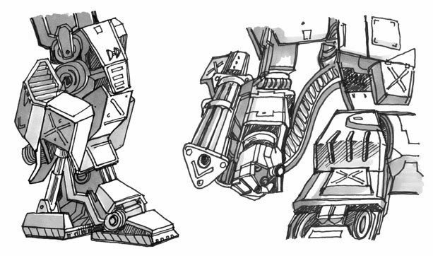 Art By-Products: Mecha Parts