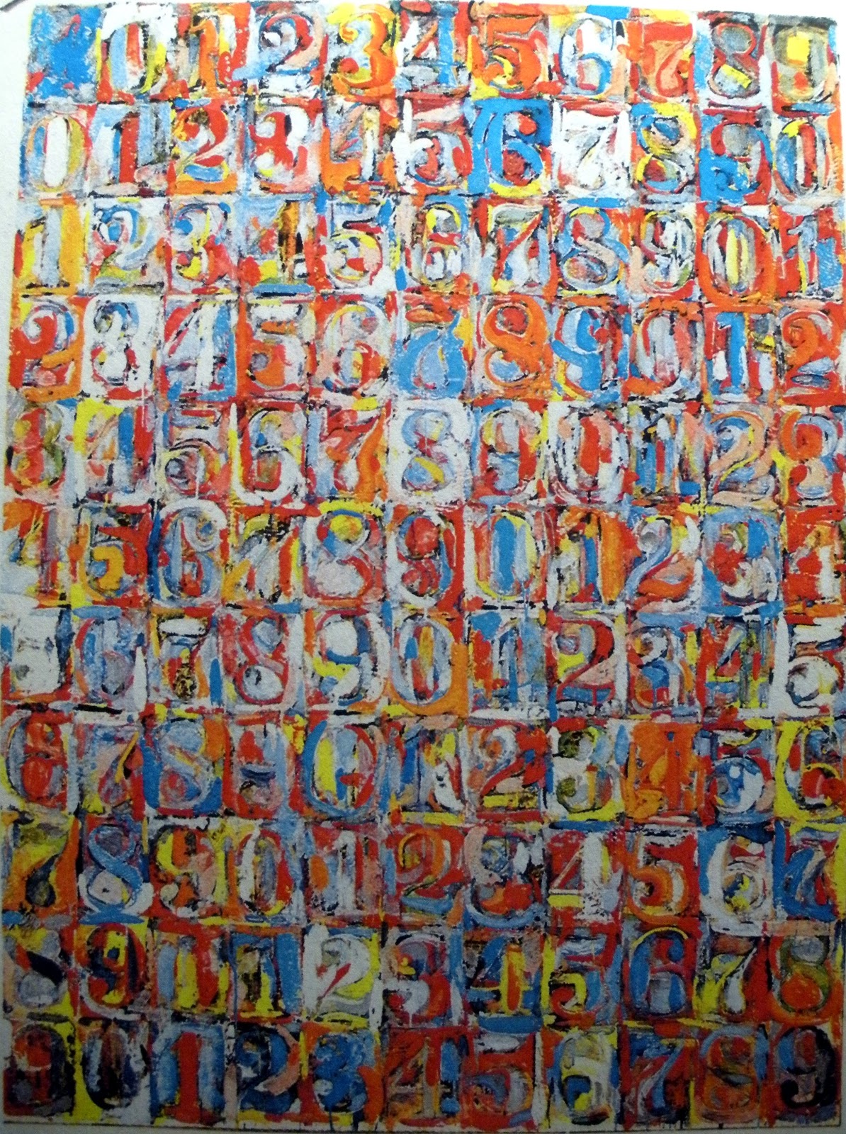 chucks, crayons, and a little creativity : Color Scheme Number Design