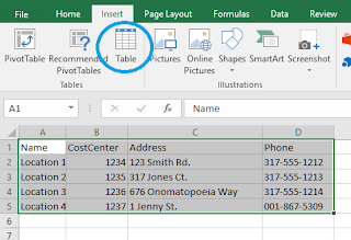 Persnickety about PowerApps: Importing Excel data into PowerApps