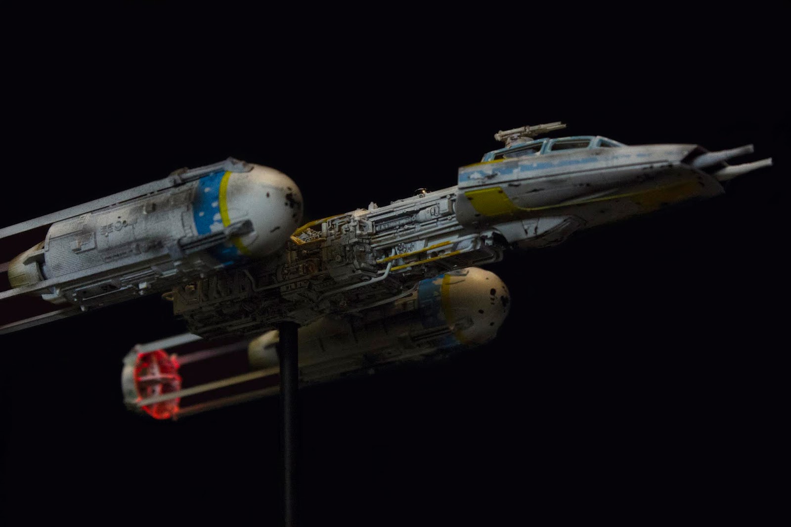 Bandai Y-Wing Starfighter Model Build