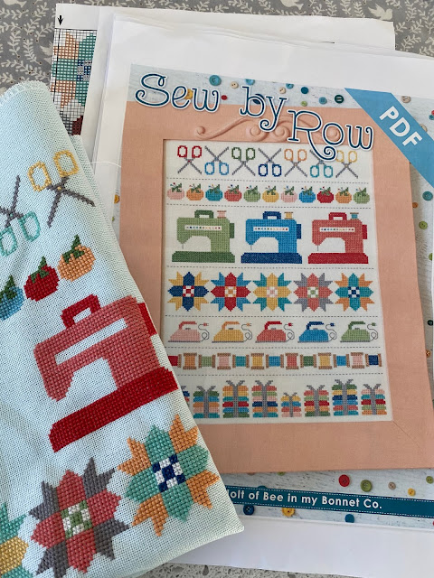 A Kiwi Stitching : Sew by Row Update