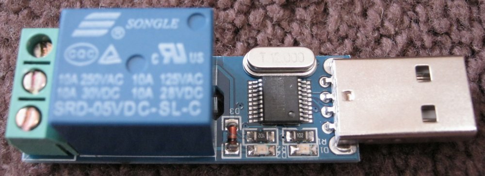 Grant Trebbin: Controlling a USB Relay with a Raspberry Pi