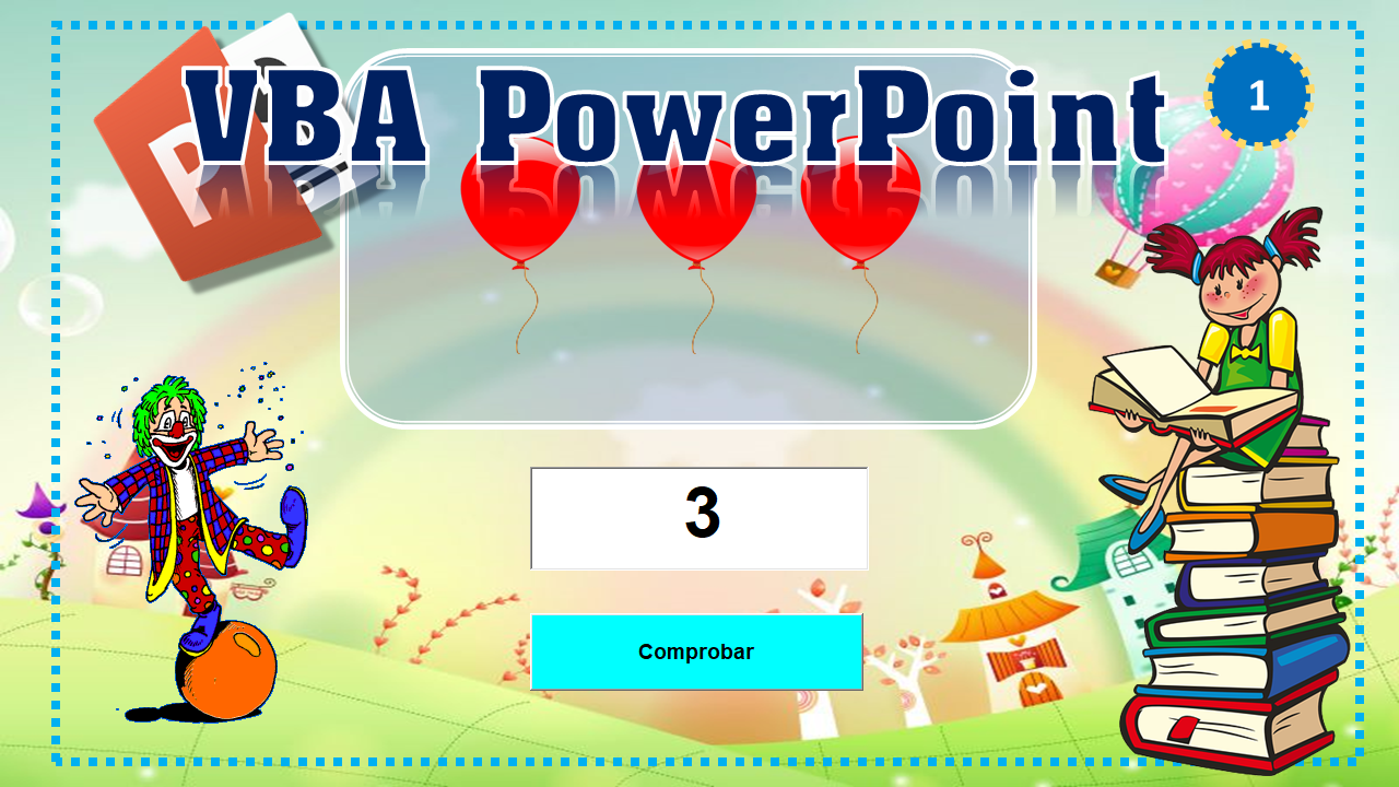 VBA POWERPOINT INTERACTIVO - VAMOS A CREAR UN JUEGO DE CONTEO PRIMERA PARTE