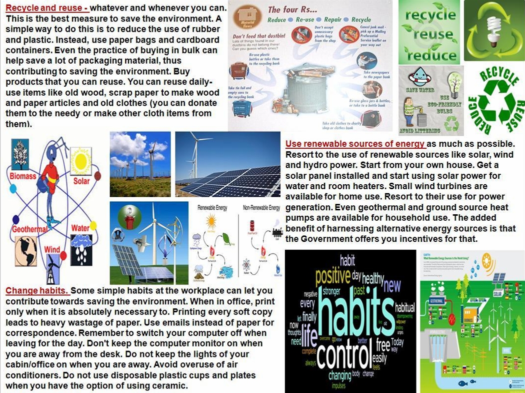 Manash (Subhaditya Edusoft): Simple Ways to Save the Environment ...