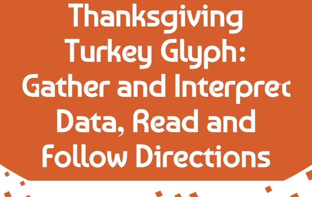 Go Figure!: Glyphs Are Really A Form of Graphing - Completing a Turkey ...