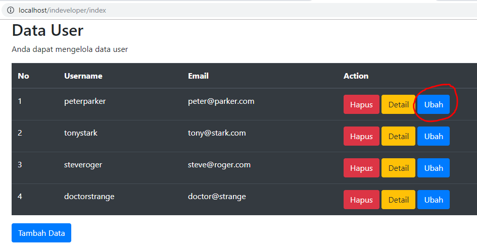 [Tutorial CodeIgniter] Cara Mengedit Data dari Database #7