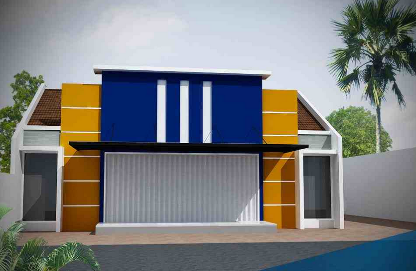 Contoh Desain Ruko (Rumah Toko) Minimalis Modern dan Terbaru