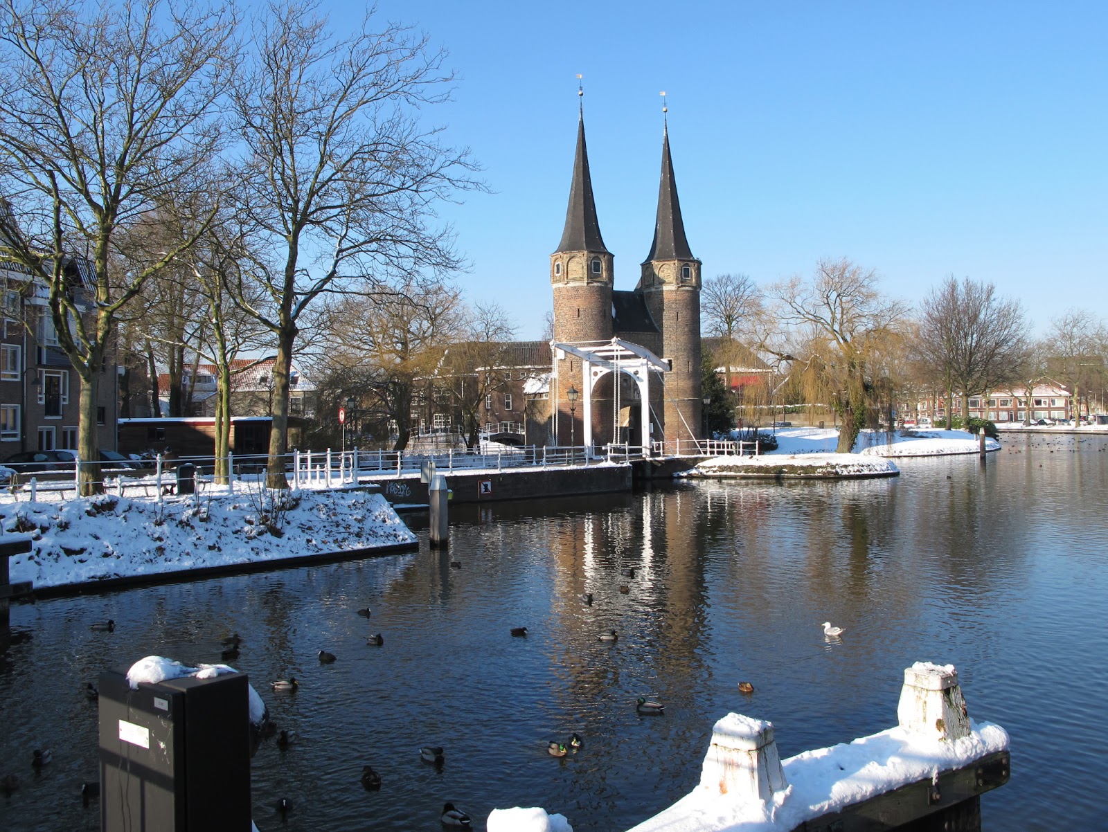 pien's fotoblog: winter in Delft