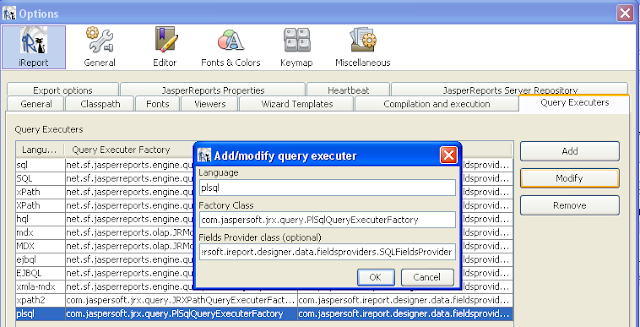 Rajendra M Tambat Calling Oracle Stored Procedure In Jasperreports