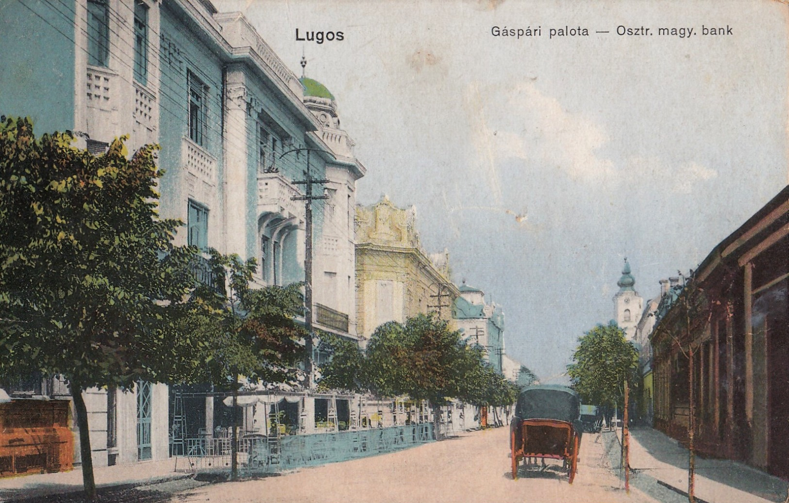 Palatul bancii Austro-Ungare, Lugoj, 1913 : r/Romania