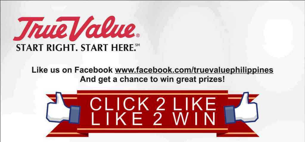 Manila Shopper: TRUE VALUE Facebook Promo