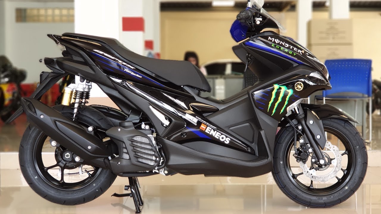Jual Kredit Motor Yamaha Aerox R MONSTER ENERGY All New 2019 ...