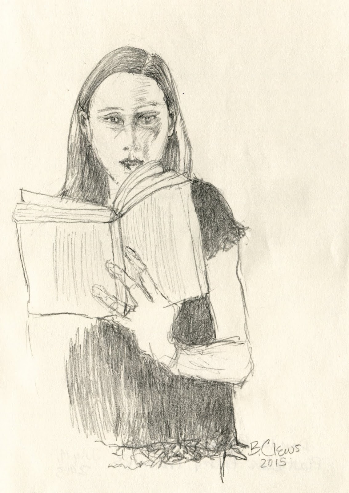 Black Walnut Heartwood: Poets and Musics Drawings