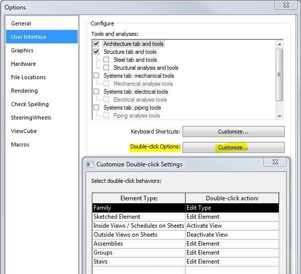 RevitCat: Double-Click Trouble in Revit