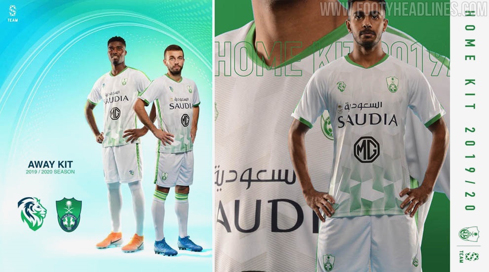 No More Puma / Lion - Xtep Al Ahli Saudi 20-21 Home & Away Kits ...