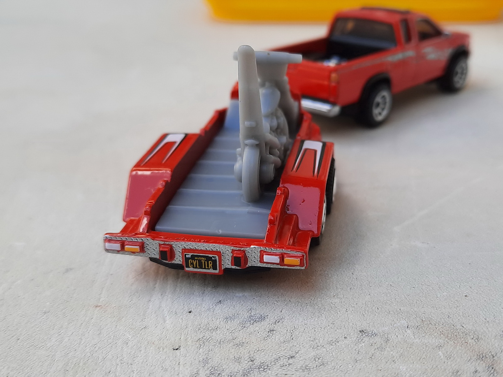 Matchbox Memories: Matchbox MB-99 MBX Cycle Trailer - feljavítás