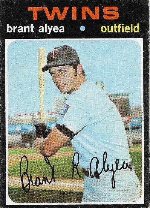 Topps 1971: no. 449 - brant alyea