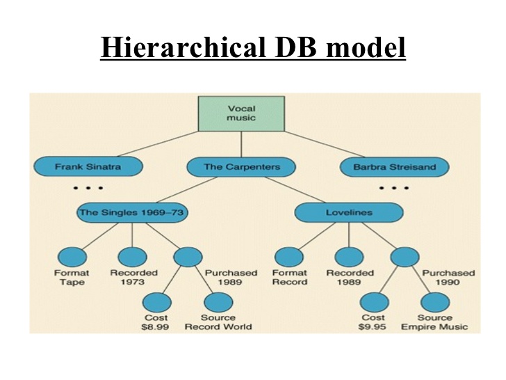 Types of DBMS Models ~ Professional Shiksha