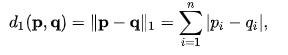 Fragmentos Python: Ejemplo cálculo de distancias, euclideana, de ...