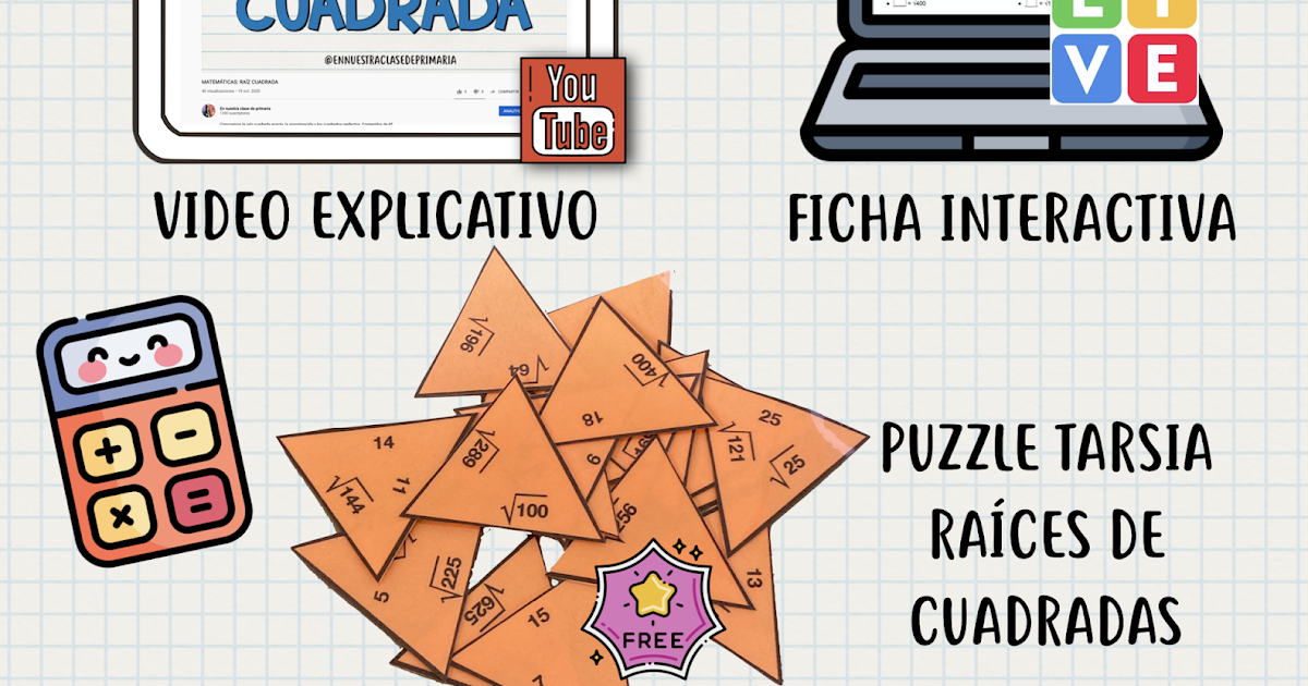 En nuestra clase de Primaria: Puzzle tarsia para trabajar las raíces ...