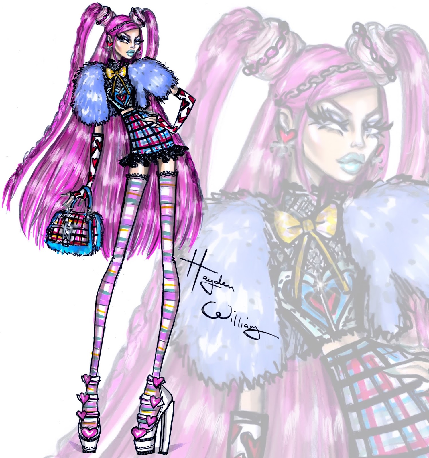 Hayden Williams Fashion Illustrations: 2015