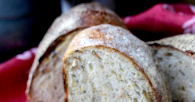 Tartine-Style Sourdough Rosemary Polenta Bread | Karen's Kitchen Stories