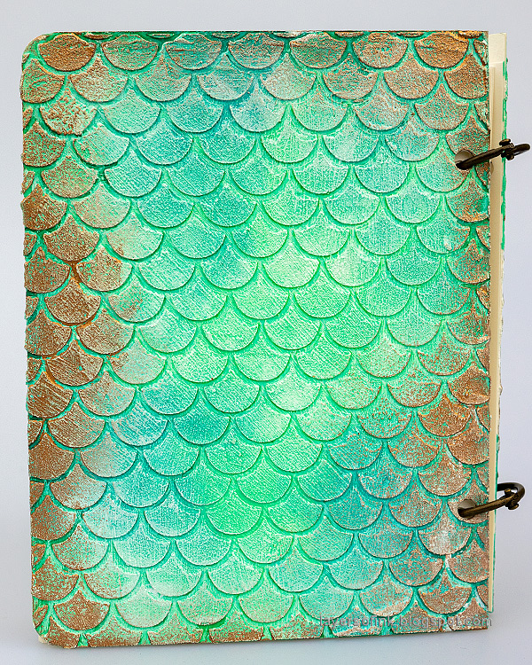 Layers of ink: Textured Notebook Tutorial