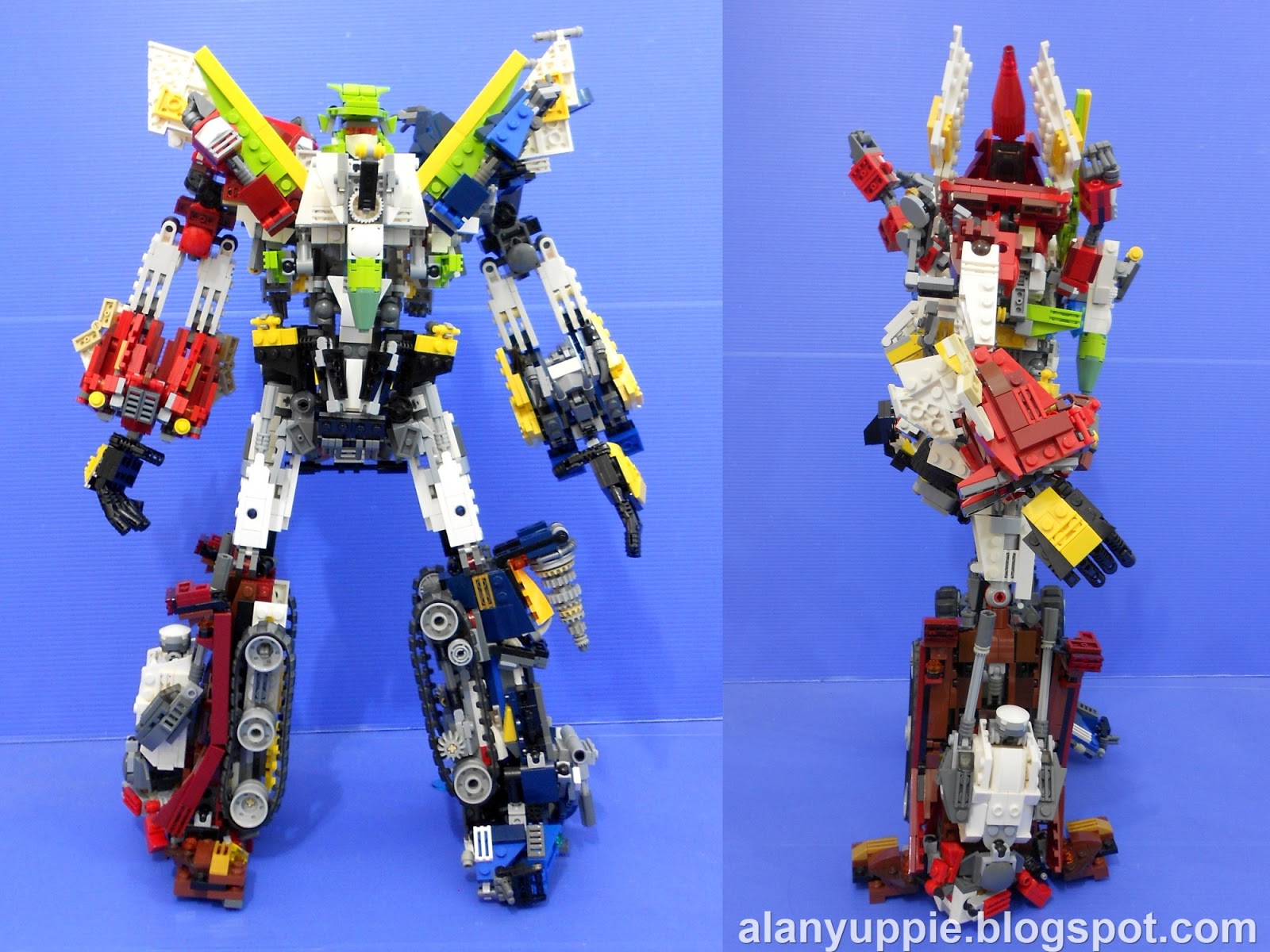 Alanyuppie's LEGO Transformers: LEGO Breastforce Combiner Liokaiser!