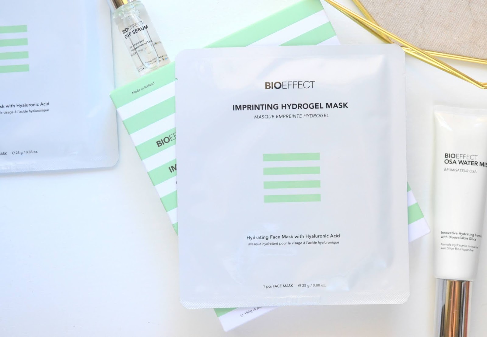SHEET MASK | Bioeffect Imprinting Hydrogel Mask | Cosmetic Proof ...