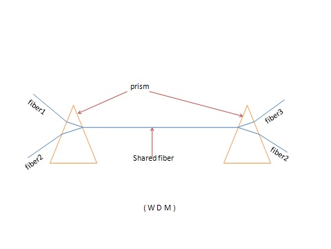 Wavelength division multiplexing (WDM)