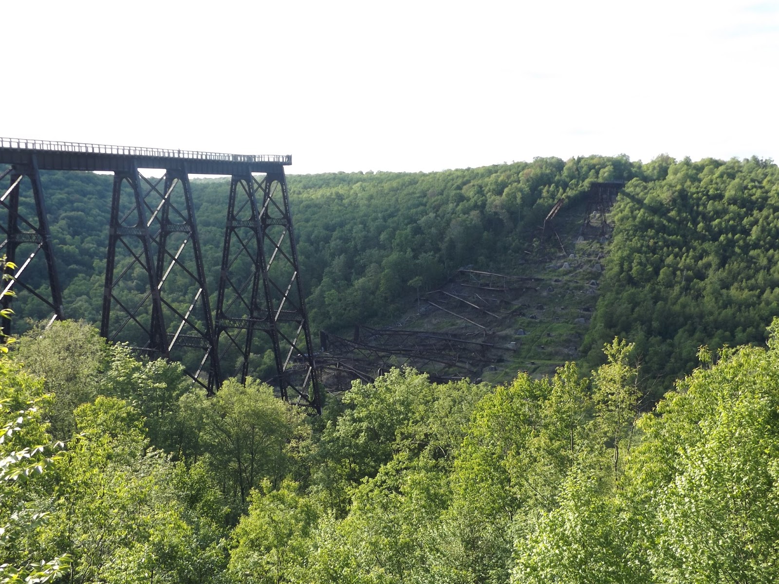 Kinzua Bridge, Before and After