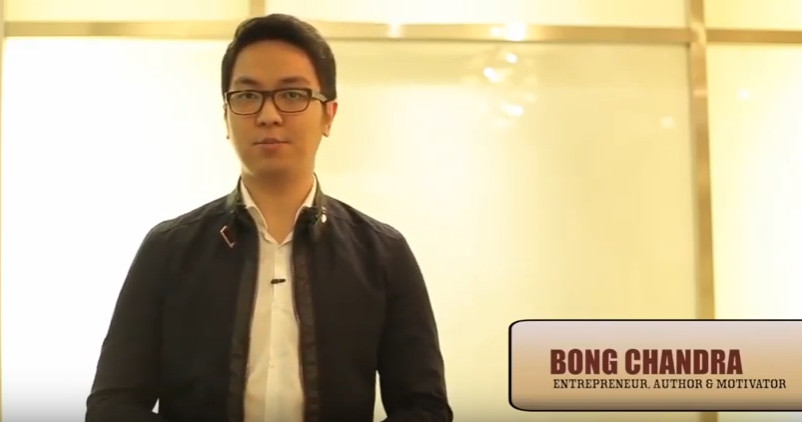 Inspirasi dari Bong Candra Motivator Muda Sukses Asia - Inspirasi Indonesia