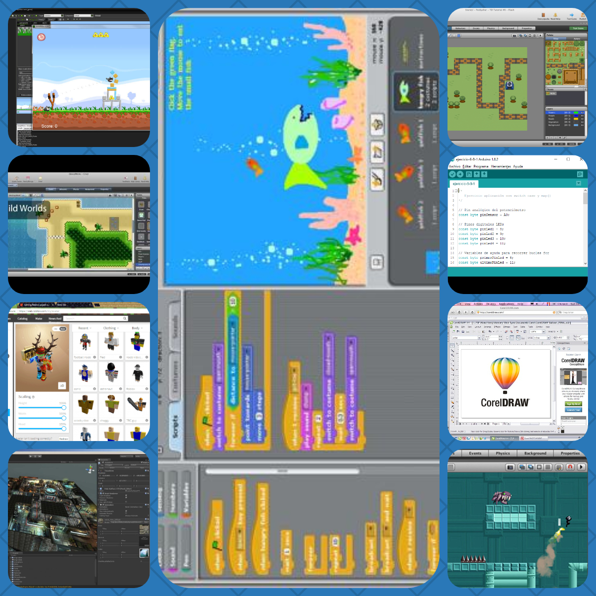 Collage de Software y Hardware
